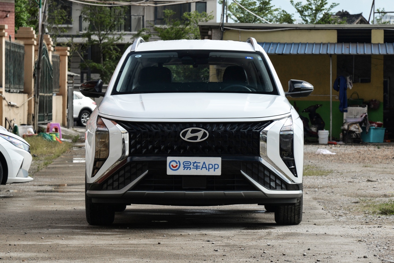 【现代ix35沐飒 2.0L DLX豪华版正前水平图片-汽车图片大全】-易车