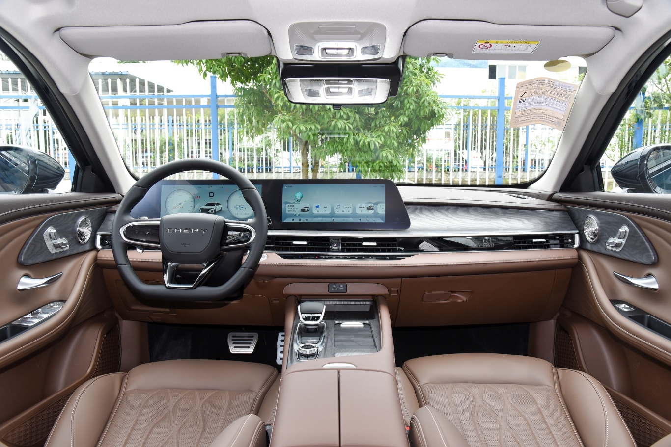 【艾瑞泽8高能版 2.0T 劲内饰全景正拍图片-汽车图片大全】-易车