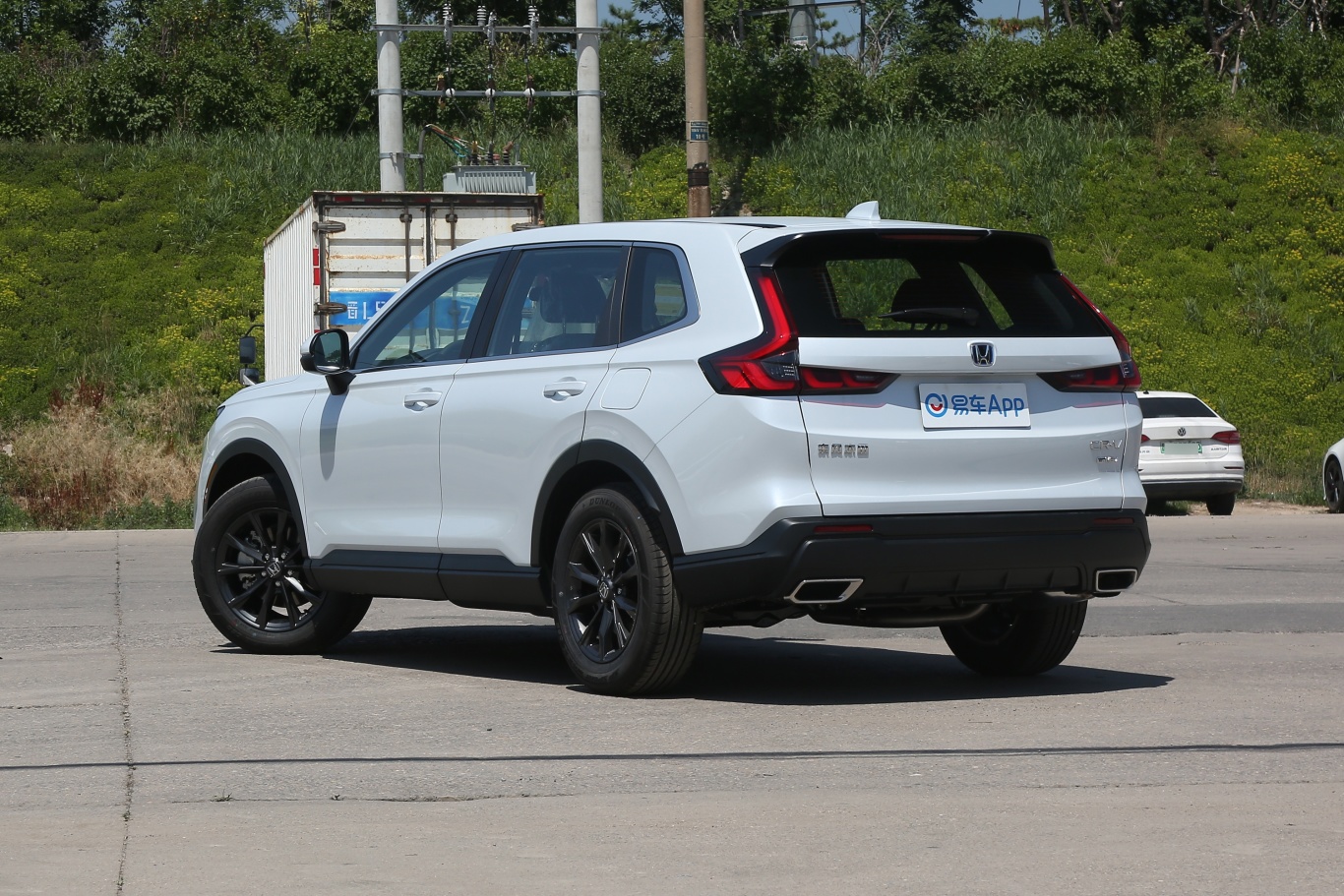【本田CR-Ve:HEV 2.0L 两驱智尚版侧后45度车头向左水平图片-汽车图片大全】-易车