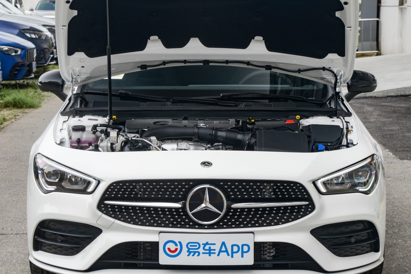 【奔驰CLA级改款 CLA 260 4MATIC前舱整体图片-汽车图片大全】-易车