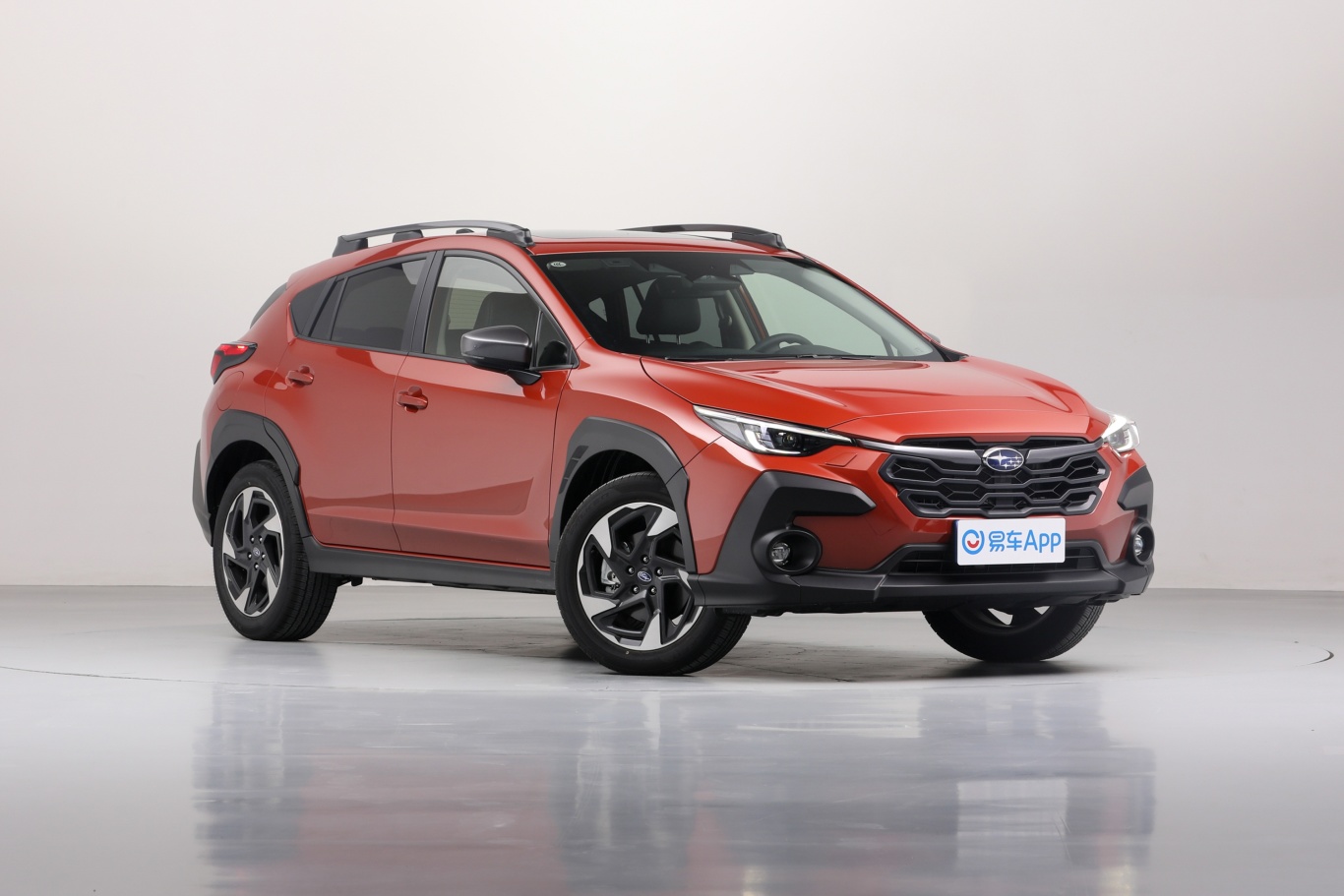 【旭豹2.5i 旗舰版EyeSight侧前45度车头向右水平图片-汽车图片大全】-易车