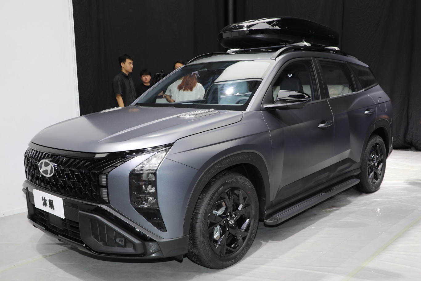 【现代ix35沐飒 2.0L TOP旗舰曜夜版图片-汽车图片大全】-易车