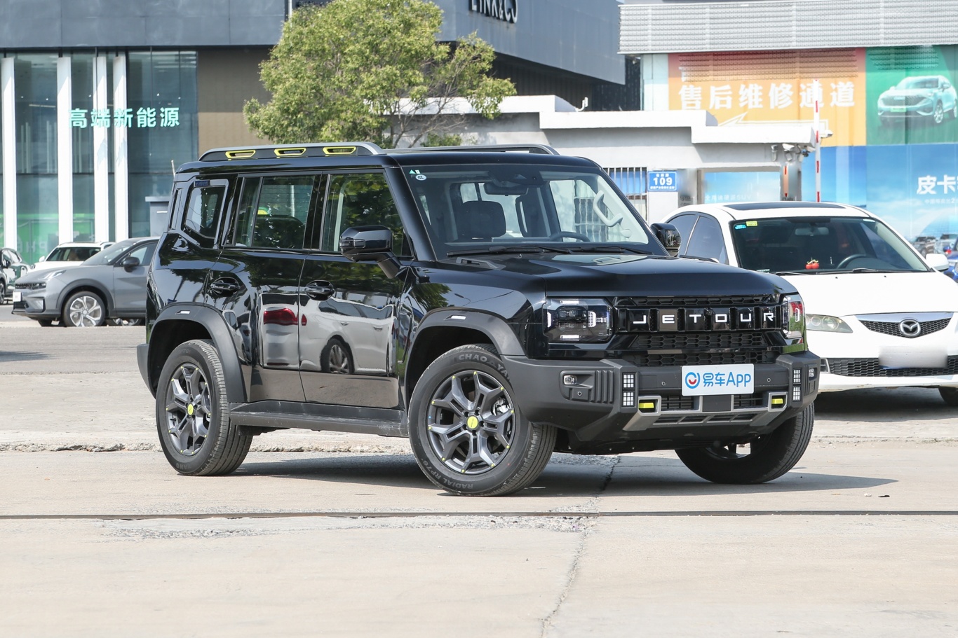 【捷途旅行者2.0T 双离合四驱穿越PRO侧前45度车头向右水平图片-汽车图片大全】-易车