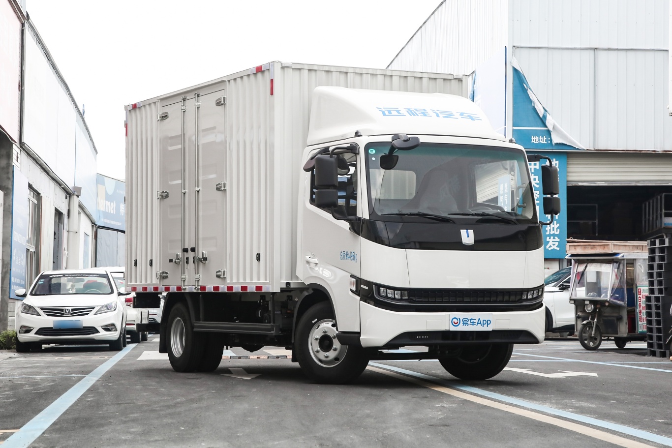 【远程星智H8E 厢式车智运版 宁德时代100.46kWh侧前45度车头向右水平图片-汽车图片大全】-易车