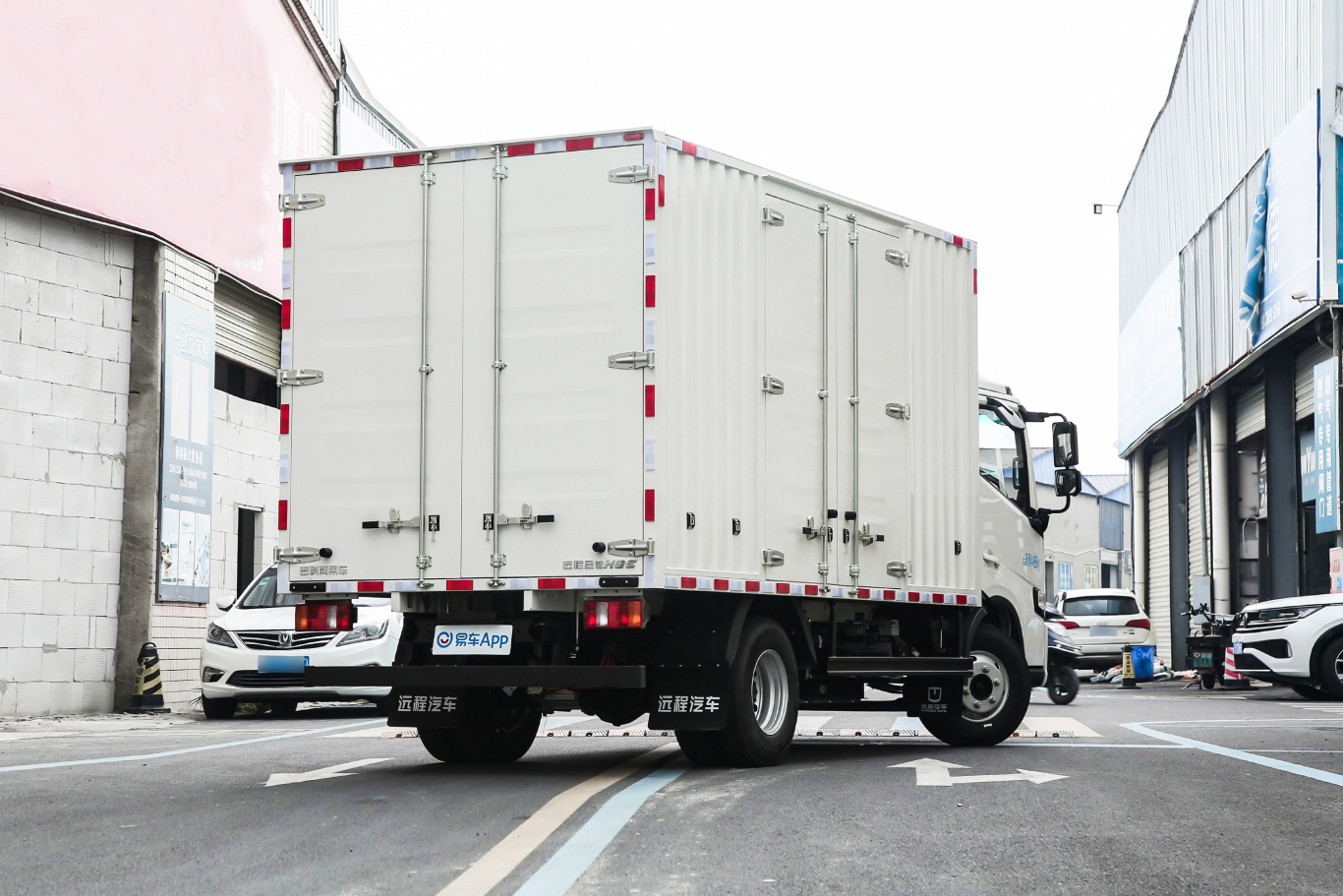 【远程星智H8E 厢式车智运版 宁德时代100.46kWh侧后45度车头向右水平图片-汽车图片大全】-易车