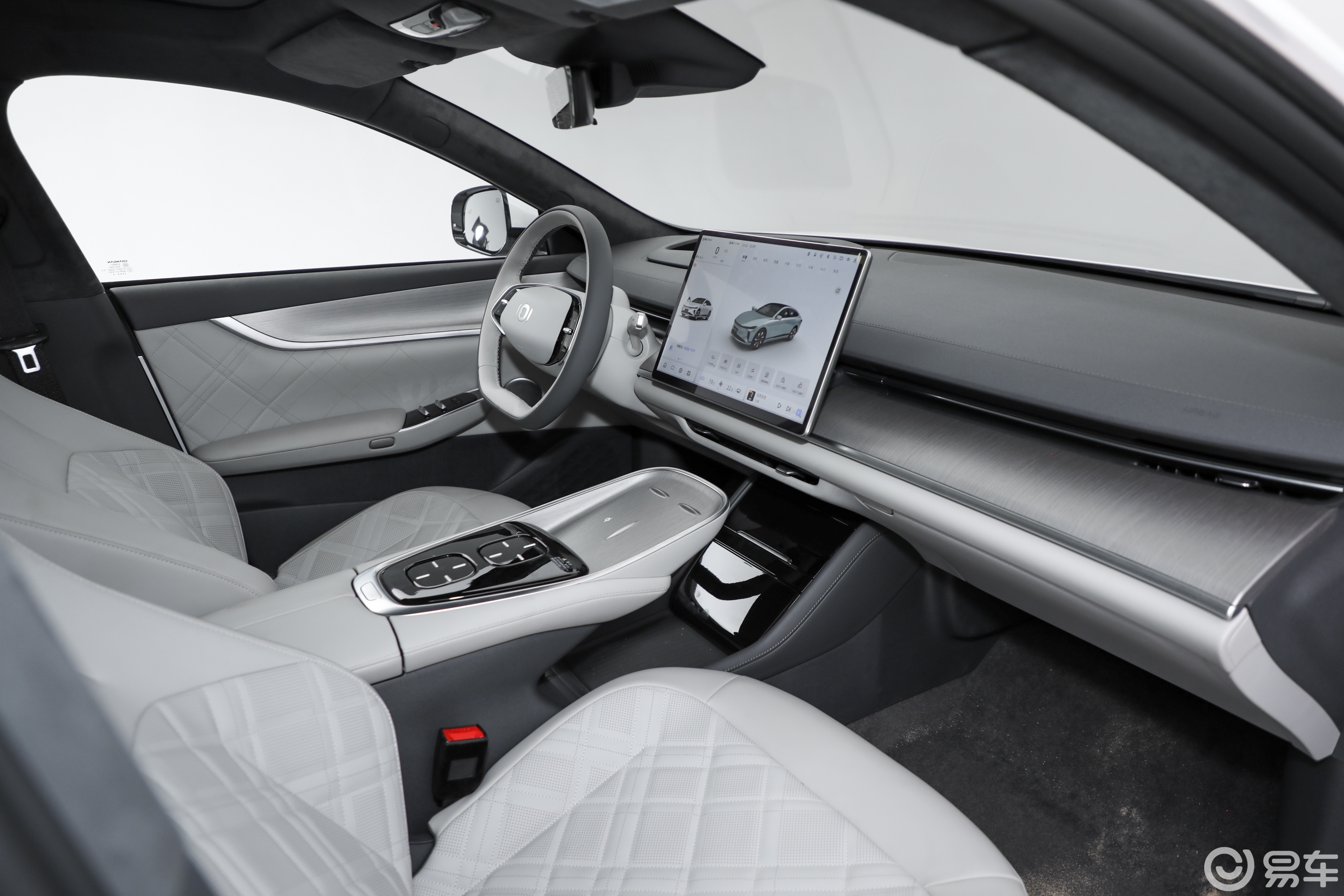 【长安启源A07增程 200km Max内饰全景副驾驶员方向图片-汽车图片大全】-易车