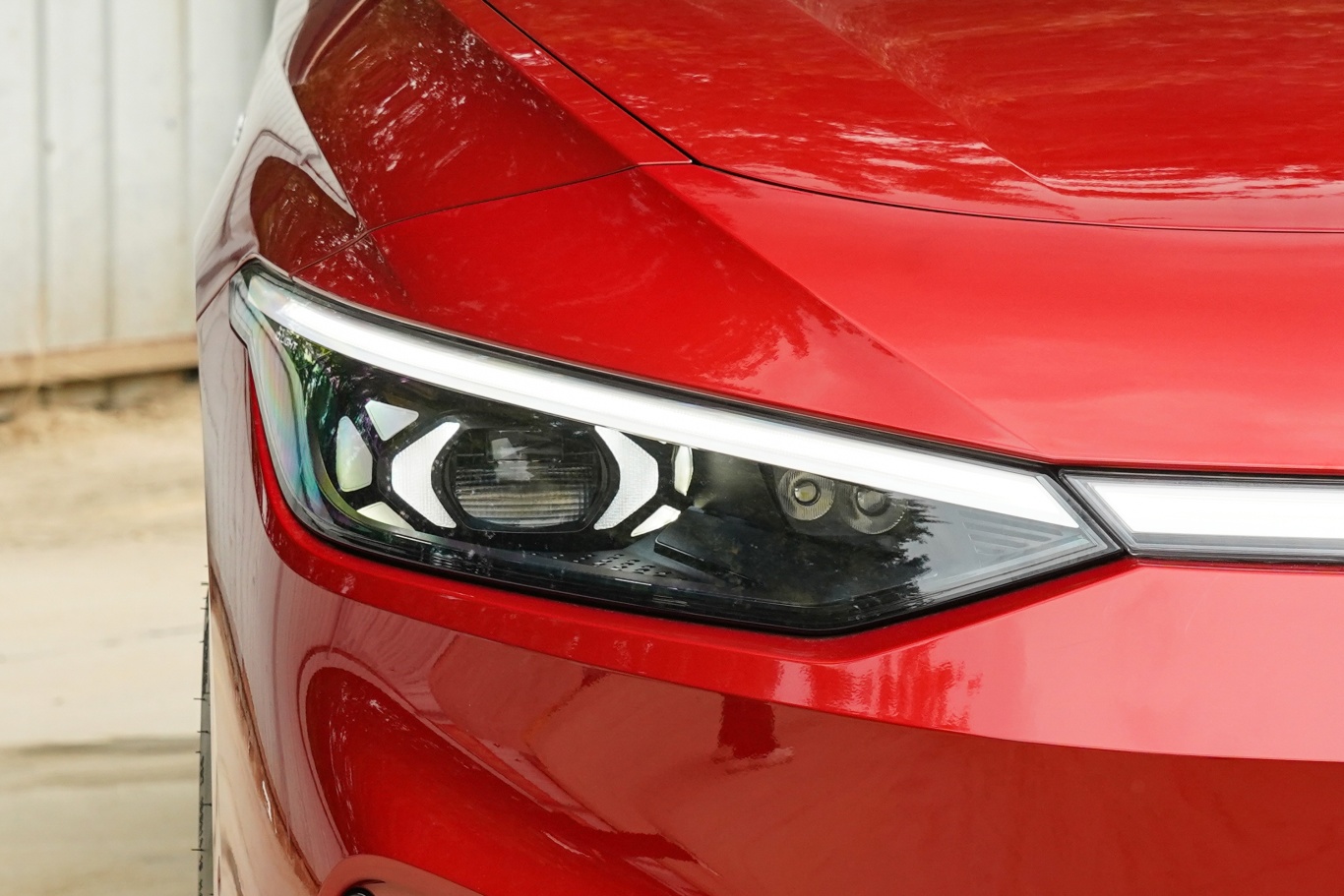 【ID.7 VIZZION570km 四驱PRIME外观灯组图片-汽车图片大全】-易车