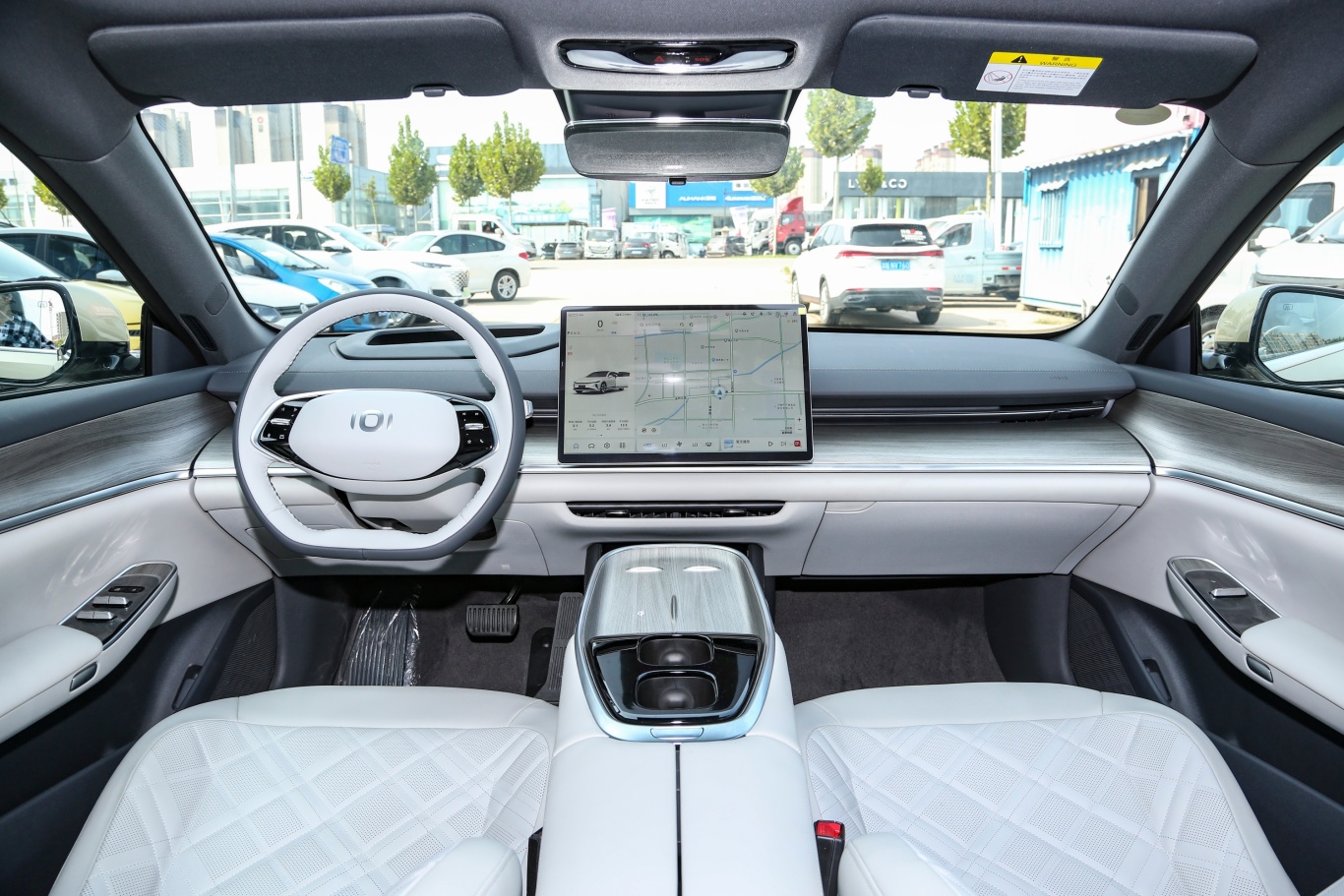 【长安启源A07增程 200km Air内饰全景正拍图片-汽车图片大全】-易车