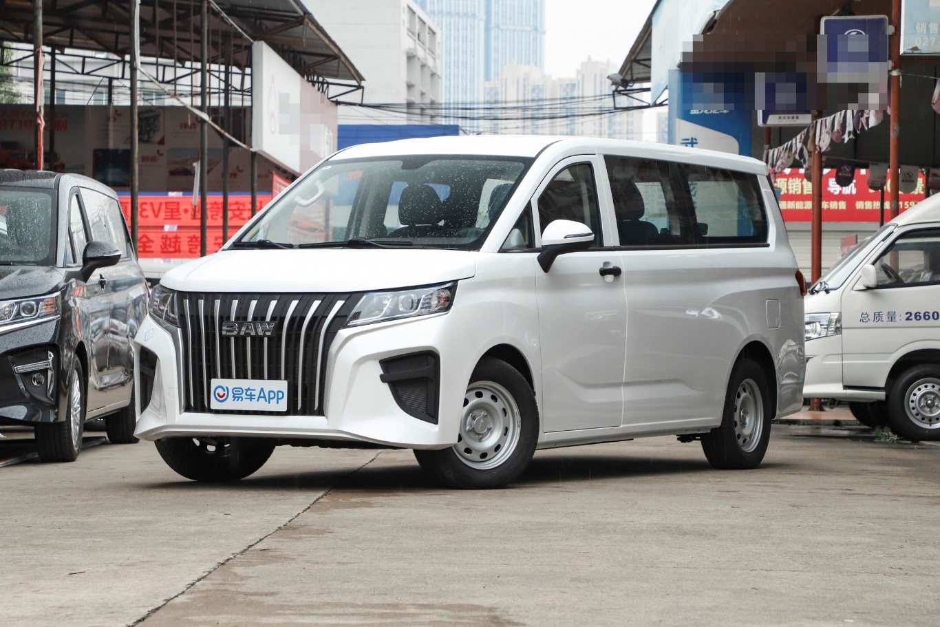 【锐胜王牌M72.0L 手动长轴创享版 7座 CNG侧前45度车头向左水平图片-汽车图片大全】-易车