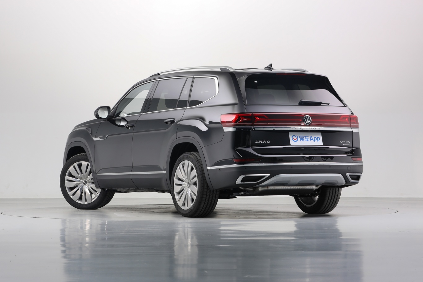 【途昂530 V6 四驱尊崇旗舰版侧后45度车头向左水平图片-汽车图片大全】-易车
