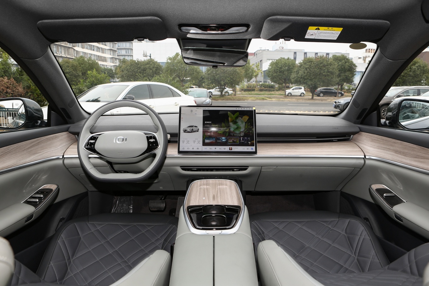 【长安启源A07纯电 515km Air内饰全景正拍图片-汽车图片大全】-易车