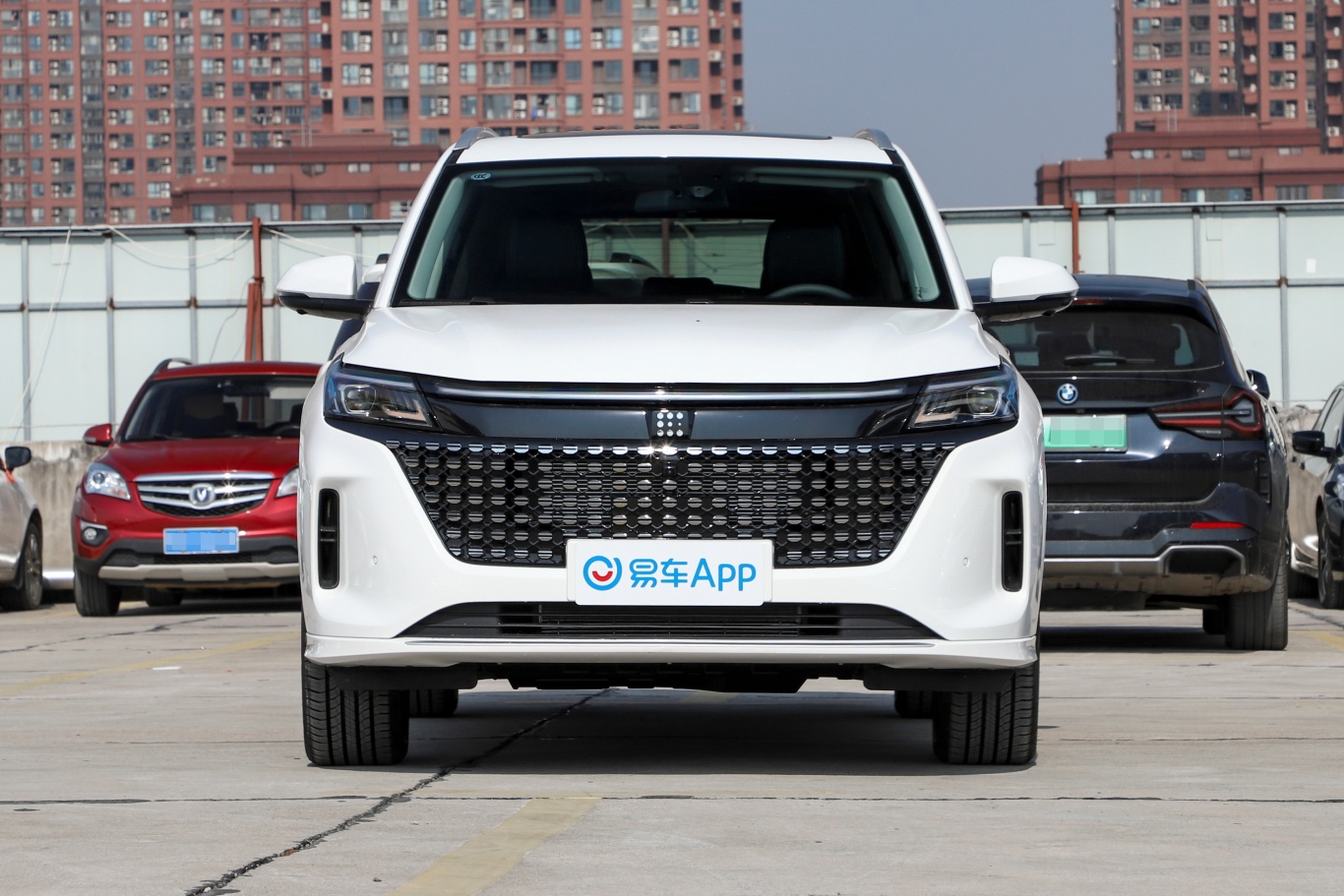 【蓝电E51.5L 94km 旗舰型 7座正前水平图片-汽车图片大全】-易车