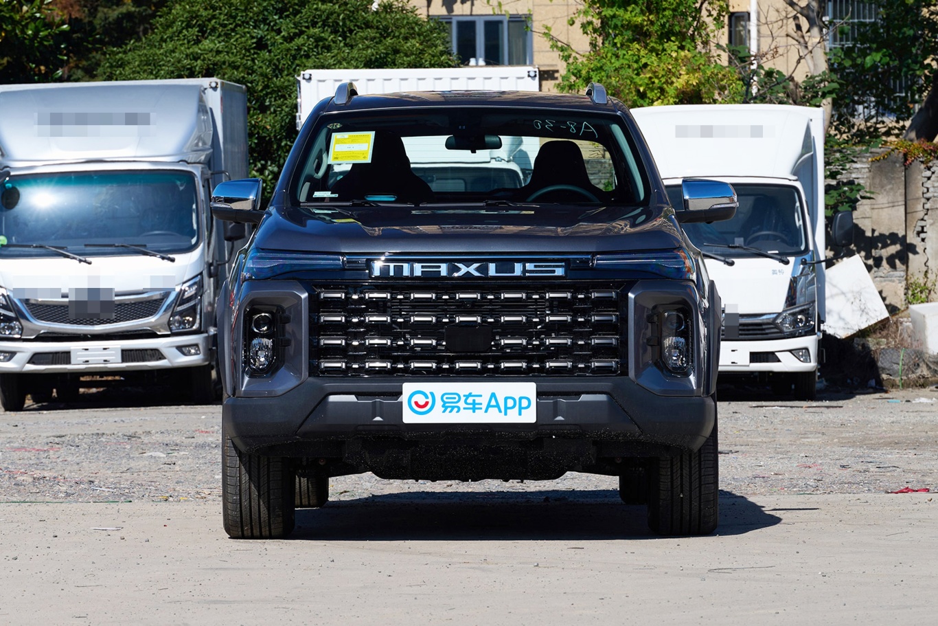 【上汽大通MAXUS 星际星际H 2.0T 自动四驱长箱精英版 柴油正前水平图片-汽车图片大全】-易车