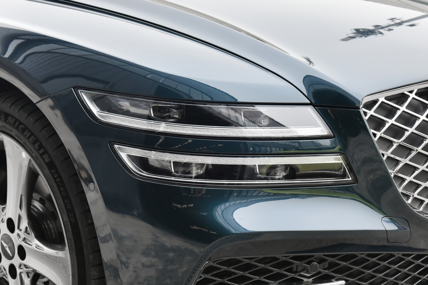 【捷尼赛思G802.5T 四驱旗舰版外观灯组图片-汽车图片大全】-易车