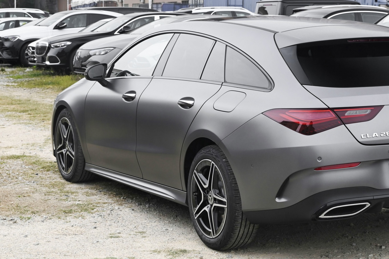 【奔驰CLACLA 260 4MATIC 五门猎跑车外观细节图片-汽车图片大全】-易车