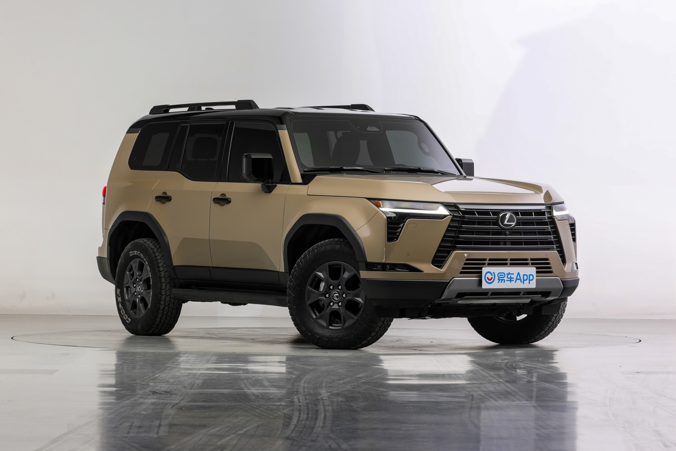 【雷克萨斯GX550h OVERTRAIL远峰版 5座侧前45度车头向右水平图片-汽车图片大全】-易车
