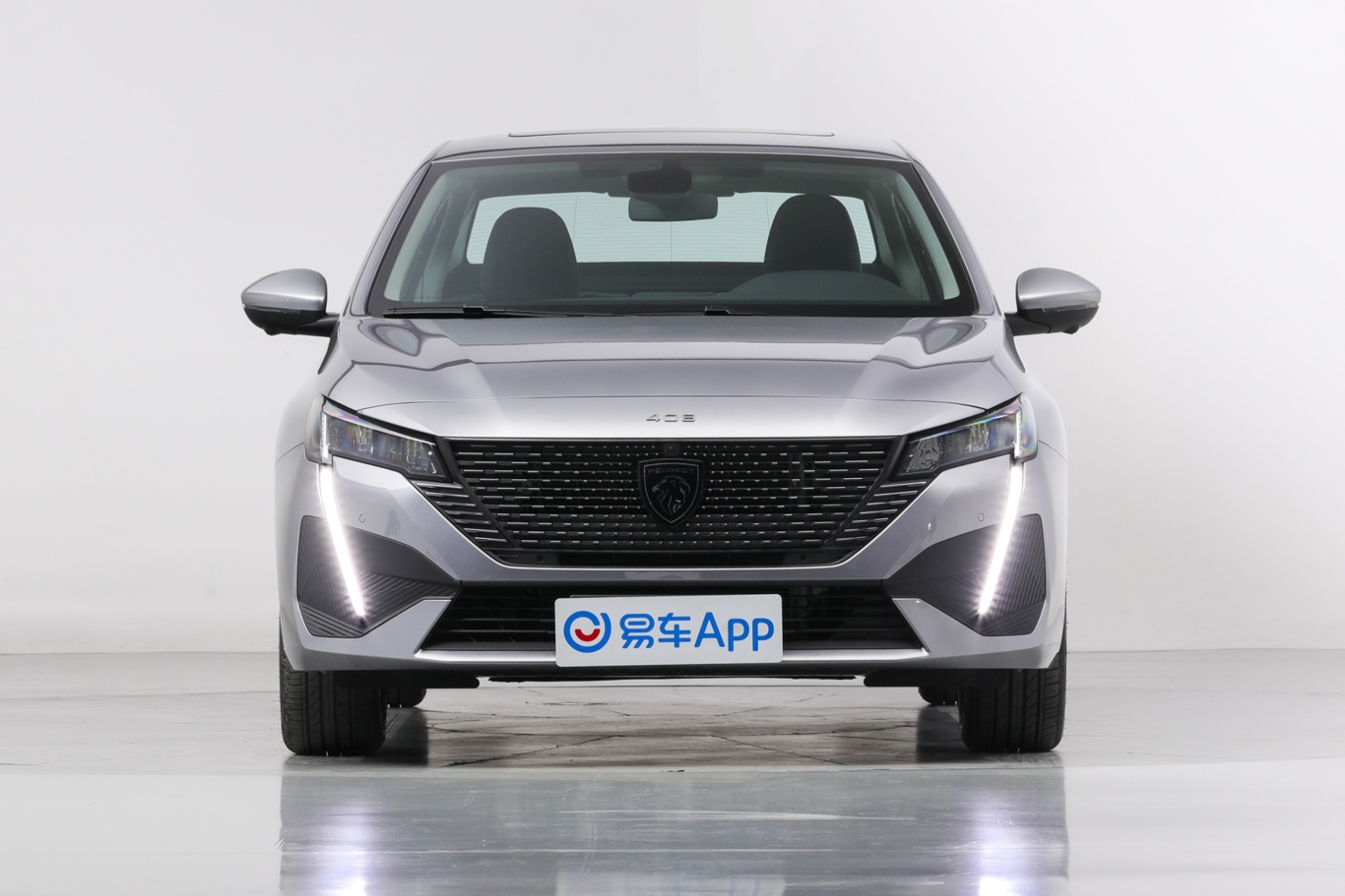 【标致408龘龘款 360THP 拉图版正前水平图片-汽车图片大全】-易车