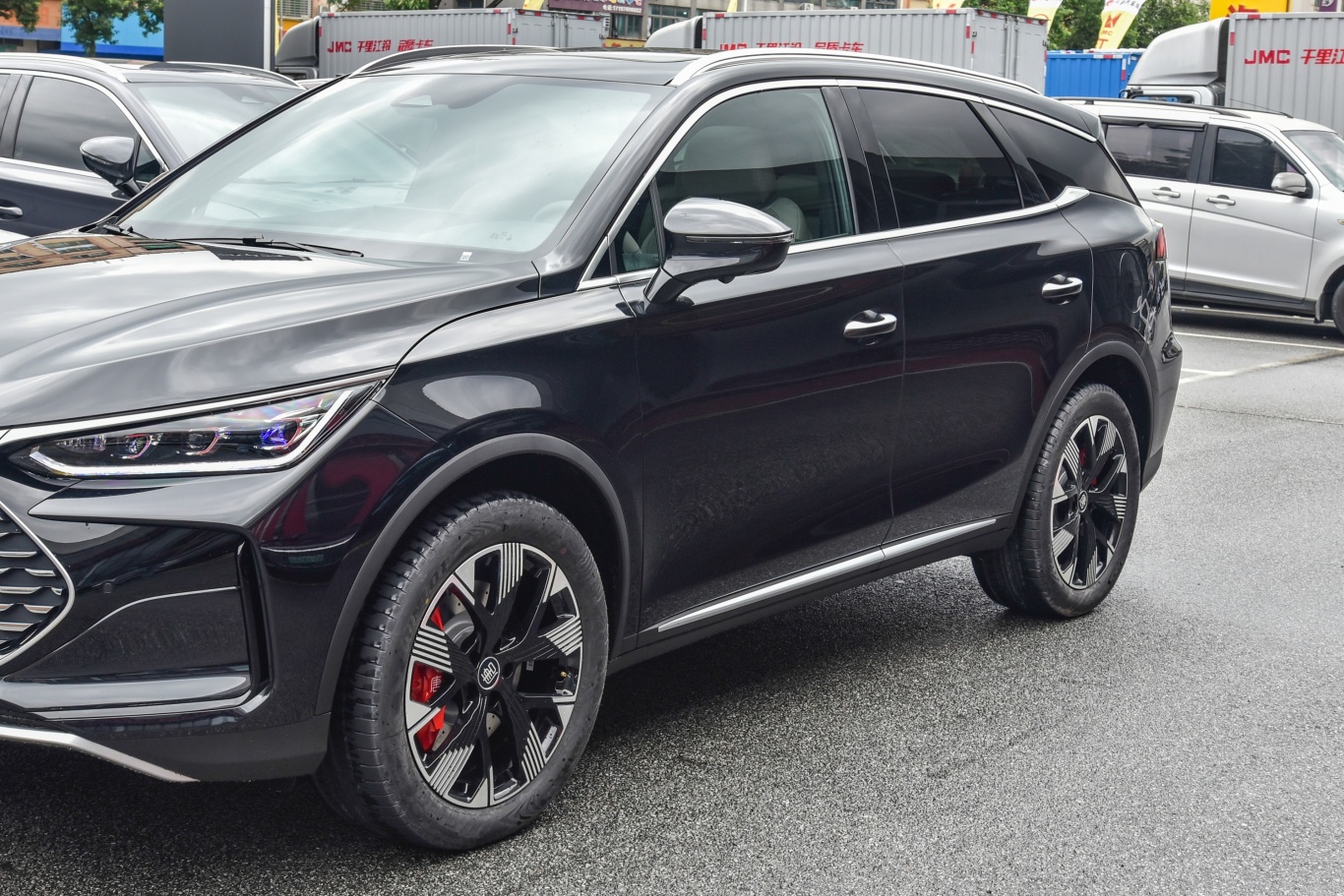 【唐新能源DM-p 荣耀版 1.5T 215km 四驱尊享型 7座外观细节图片-汽车图片大全】-易车