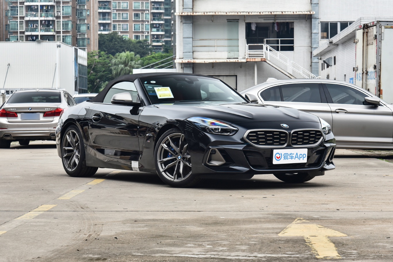 【宝马Z4M40i M运动性能版侧前45度车头向右水平图片-汽车图片大全】-易车