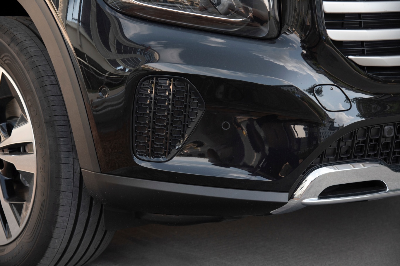 【奔驰GLBGLB 200 时尚型 7座外观细节图片-汽车图片大全】-易车