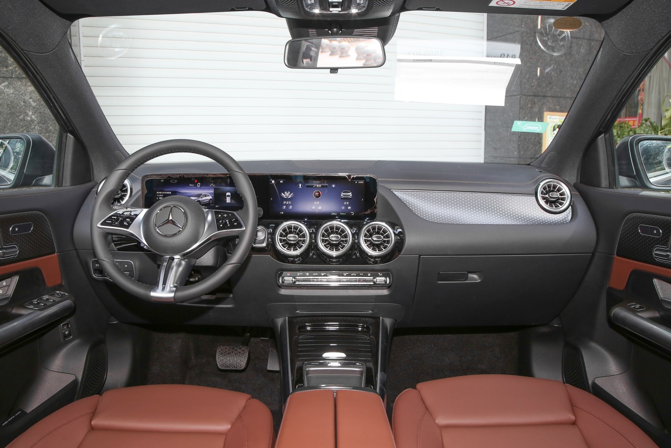 【奔驰EQAEQA 260内饰全景正拍图片-汽车图片大全】-易车