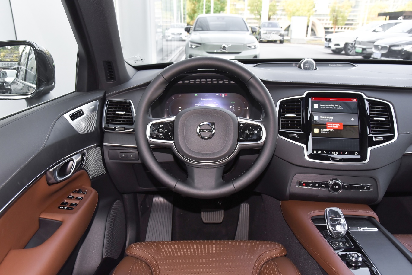 【沃尔沃XC90 插电混动2.0T 62km 长续航智尊豪华版驾驶位区域图片-汽车图片大全】-易车