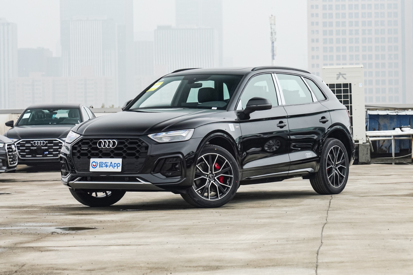 【奥迪Q5L45 TFSI 豪华动感型侧前45度车头向左水平图片-汽车图片大全】-易车