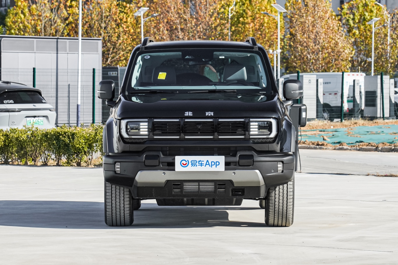 【北京越野BJ40增程1.5T 152km 进阶版正前水平图片-汽车图片大全】-易车