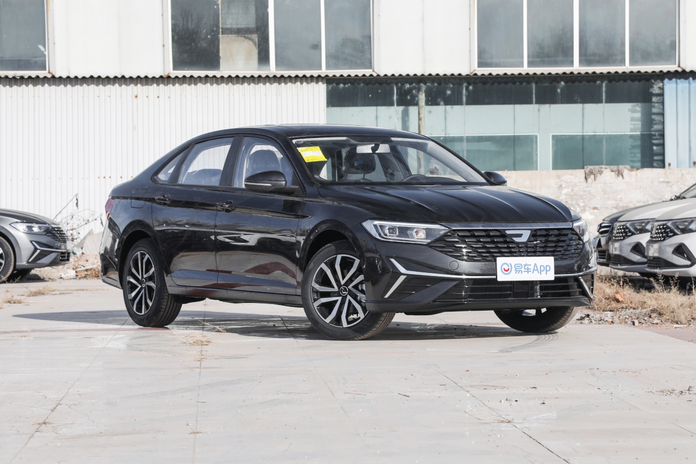 【捷达VA71.4T 先到先得版侧前45度车头向右水平图片-汽车图片大全】-易车