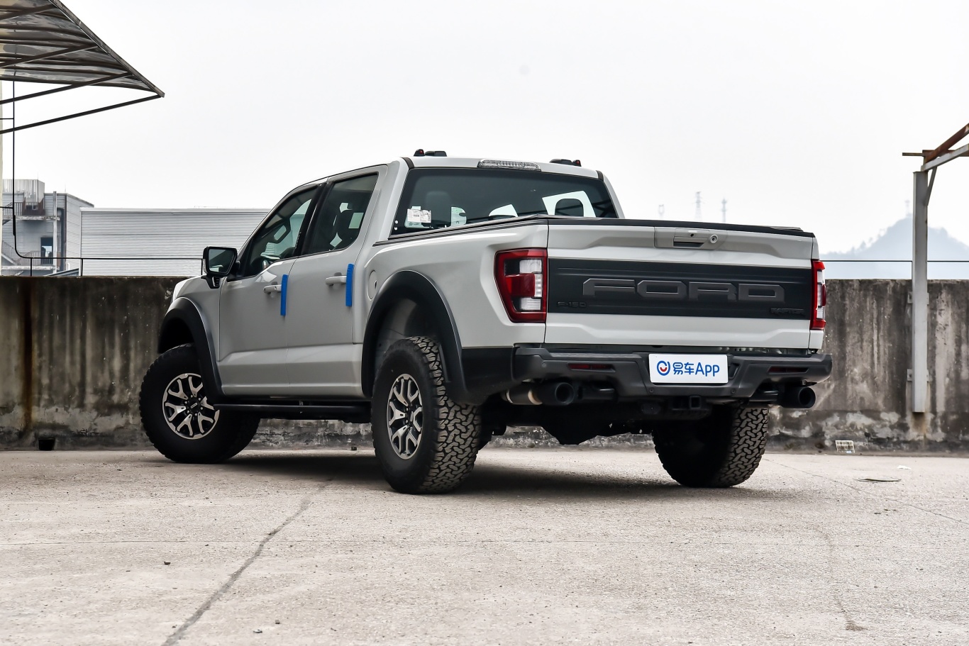 【福特F-1503.5T 猛禽傲雪冰晖特别版侧后45度车头向左水平图片-汽车图片大全】-易车