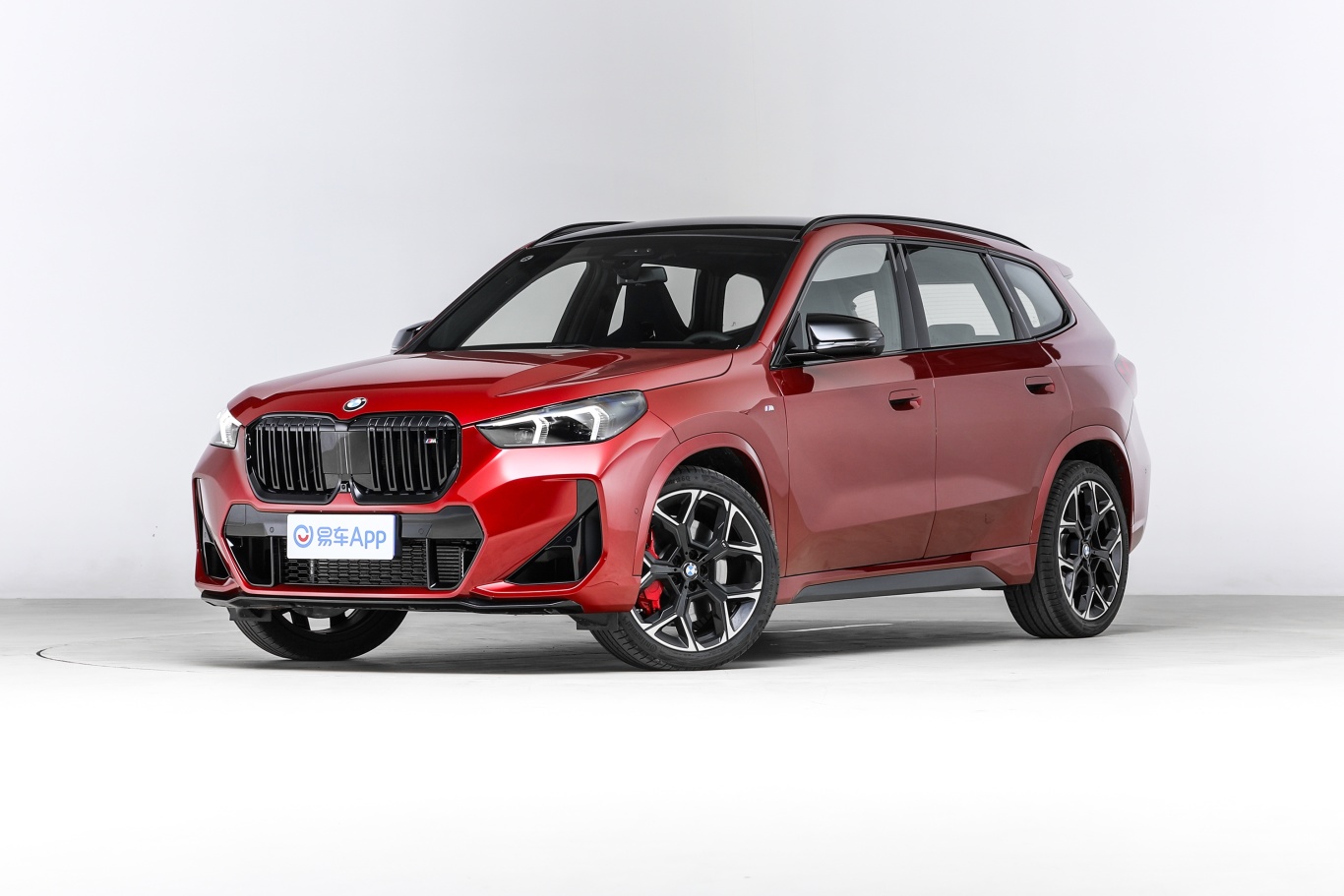 【宝马X1M35Li侧前45度车头向左水平图片-汽车图片大全】-易车