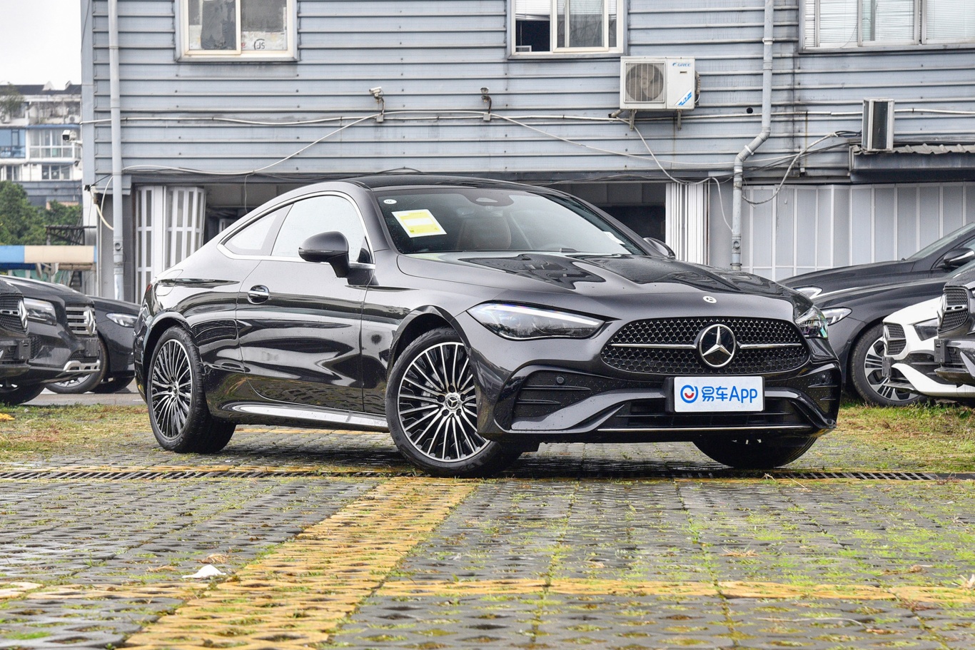 【奔驰CLECLE 260 轿跑车侧前45度车头向右水平图片-汽车图片大全】-易车
