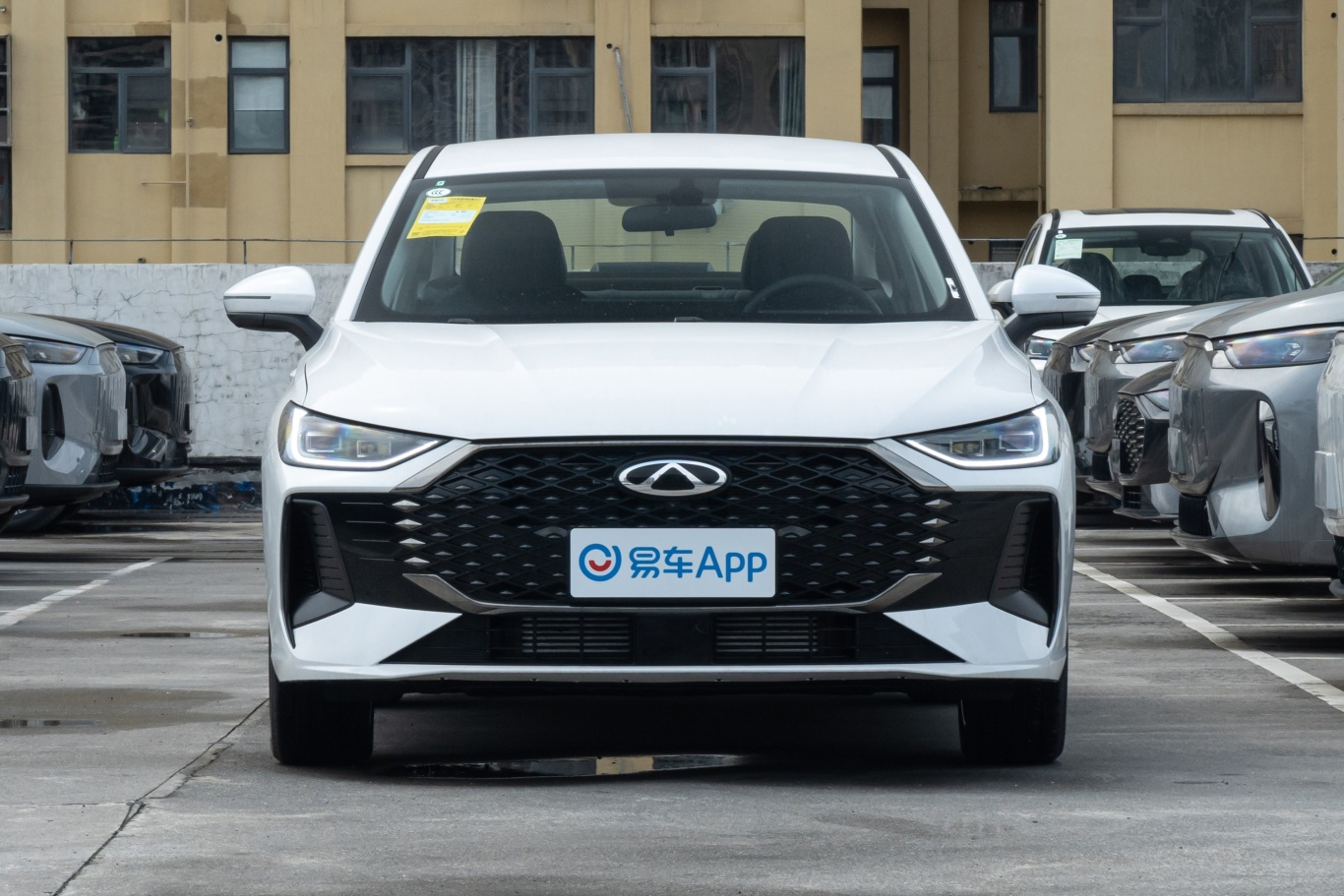 【艾瑞泽8 PRO1.6T 标准型正前水平图片-汽车图片大全】-易车