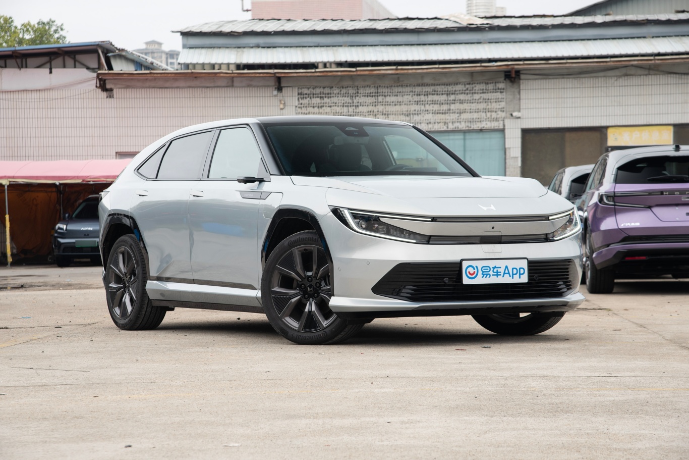 【广汽本田P7620km 四驱长续航Max侧前45度车头向右水平图片-汽车图片大全】-易车