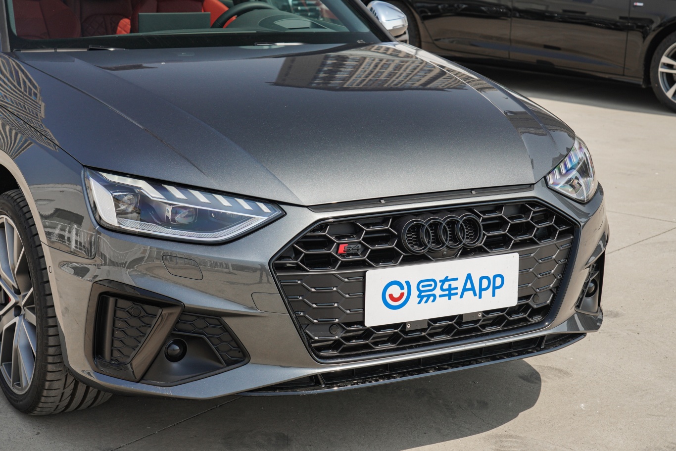 【奥迪S4Avant 3.0T前格栅侧俯拍图片-汽车图片大全】-易车