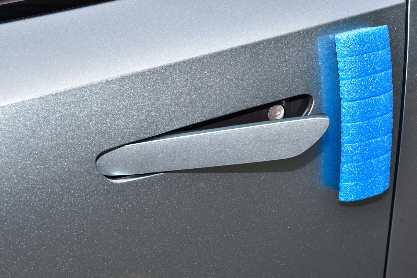 【深蓝SL03改款 纯电版 530km 精英型驾驶员侧前门把手图片-汽车图片大全】-易车