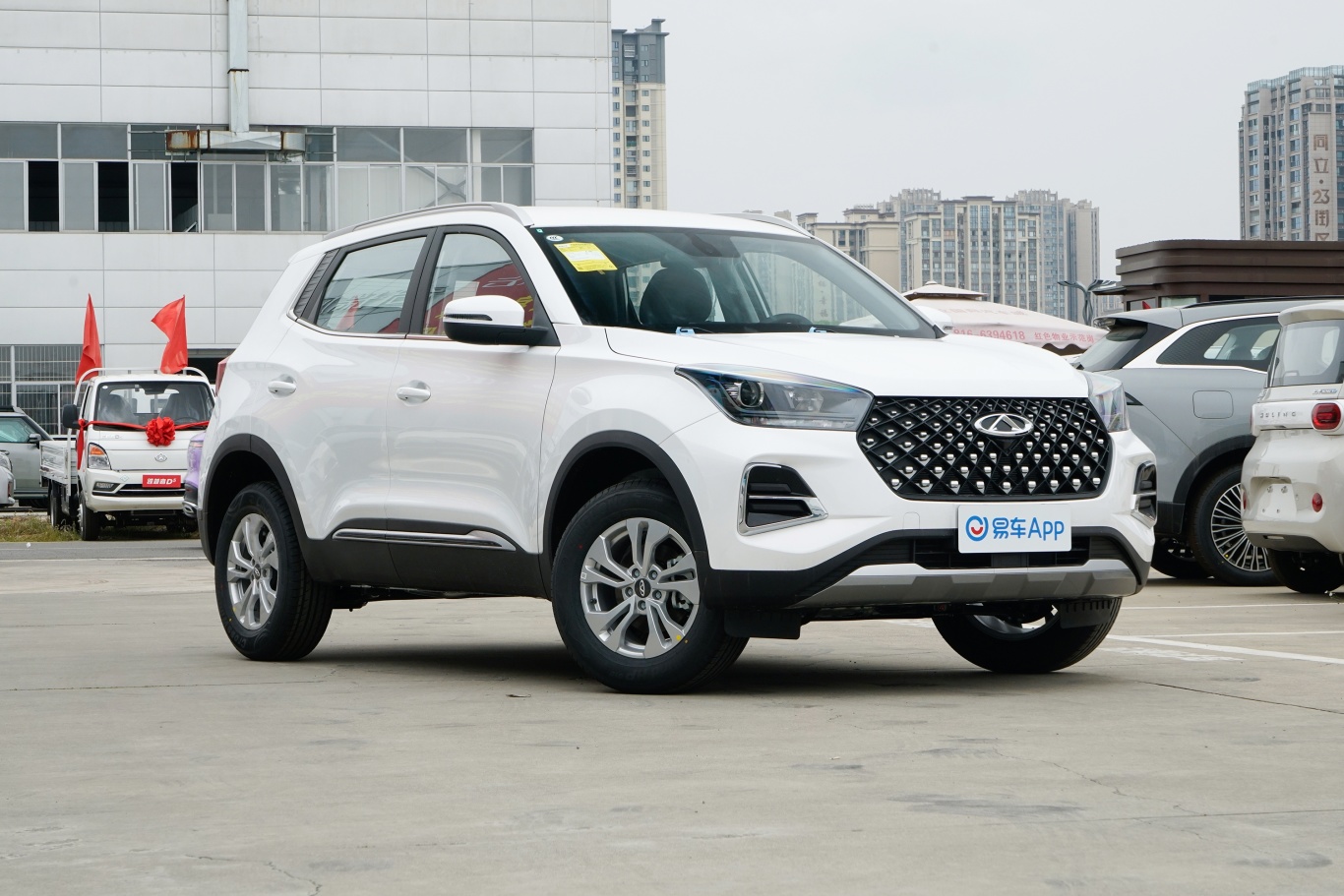 【瑞虎5x1.5L 手动卓越版侧前45度车头向右水平图片-汽车图片大全】-易车