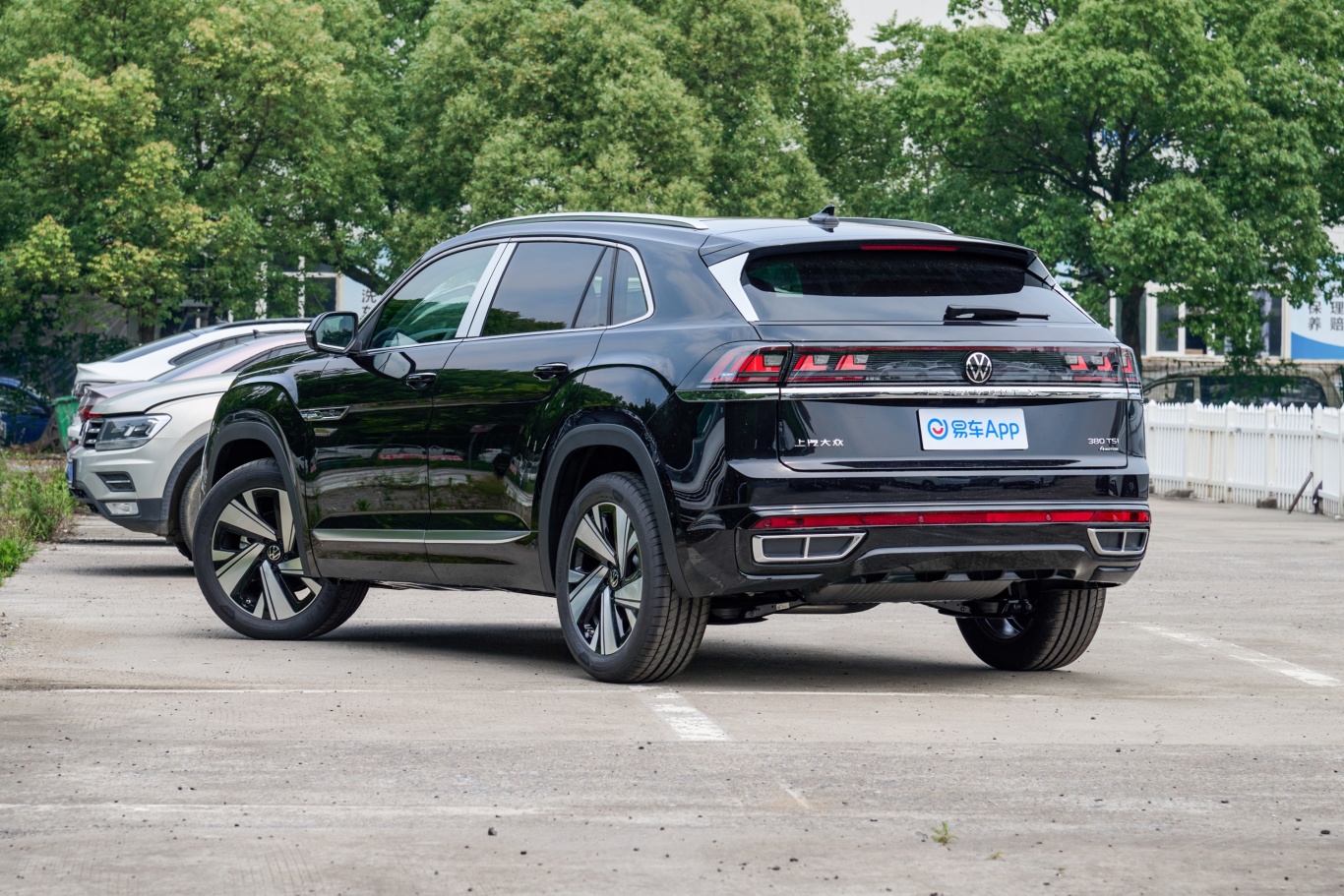 【途昂途昂X 380TSI 出众版侧后45度车头向左水平图片-汽车图片大全】-易车