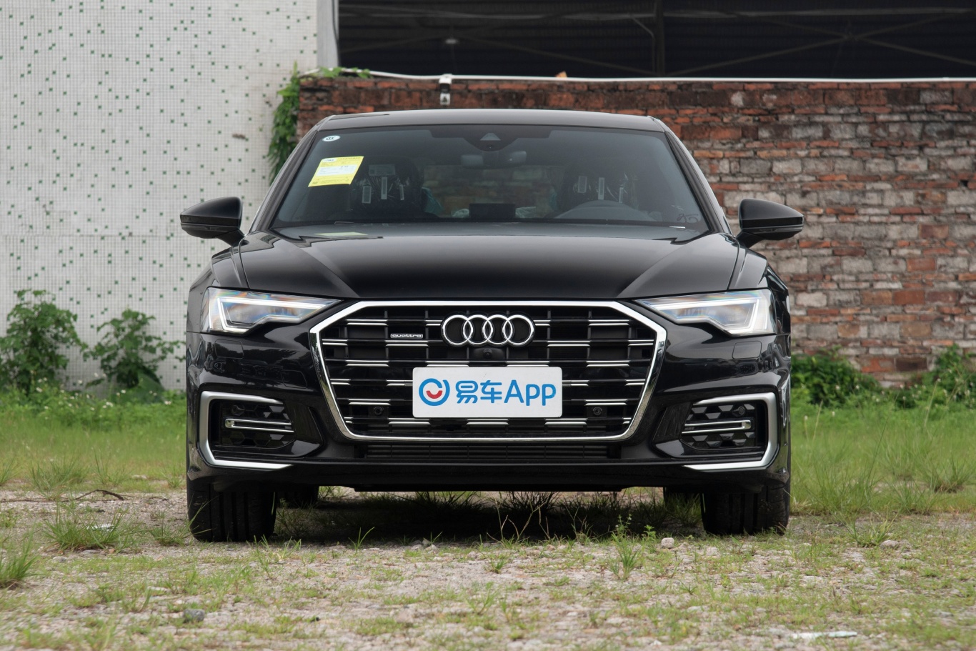 【奥迪A6L改款 55 TFSI quattro 尊享动感型正前水平图片-汽车图片大全】-易车