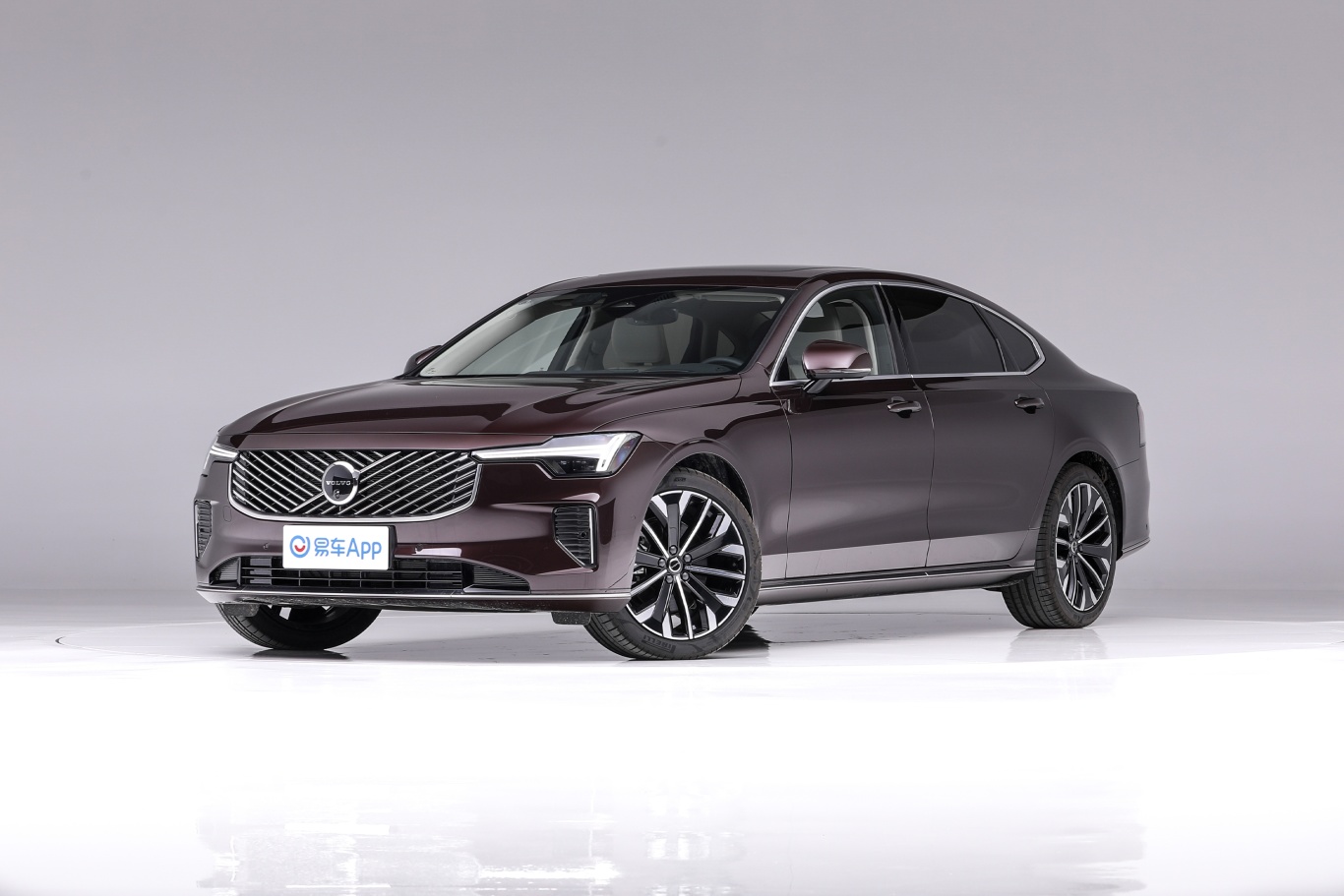 【沃尔沃S90B5 智雅豪华版侧前45度车头向左水平图片-汽车图片大全】-易车