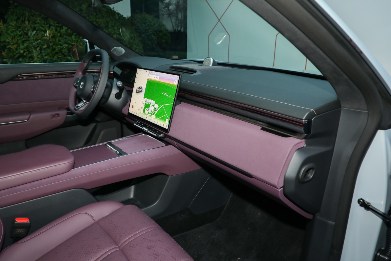 【ZEEKR 7X715km 四驱长续航Ultra版内饰全景副驾方向图片-汽车图片大全】-易车