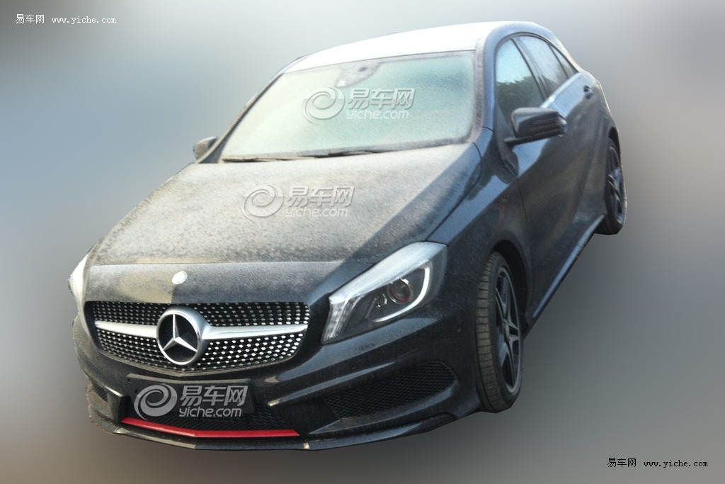 奔驰A260国内实拍图片曝光 将于4月份上市_易车