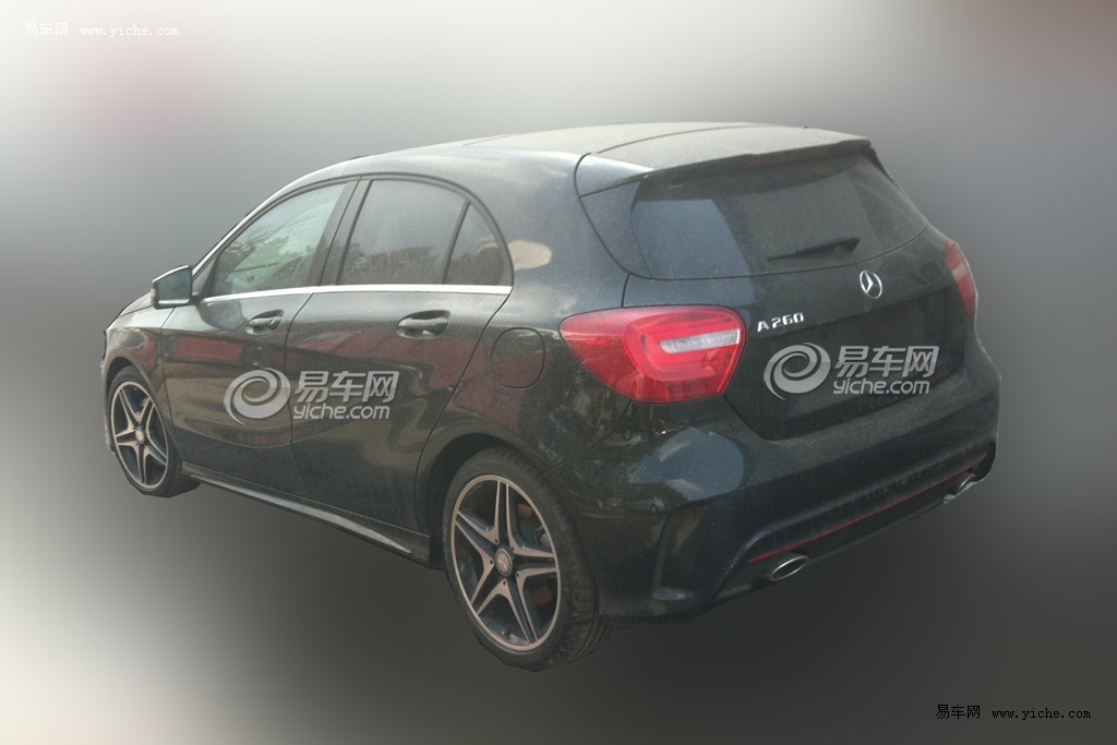 奔驰A260国内实拍图片曝光 将于4月份上市_易车