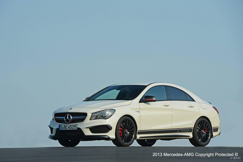 突出运动 奔驰发布CLA45 AMG Edition1_易车