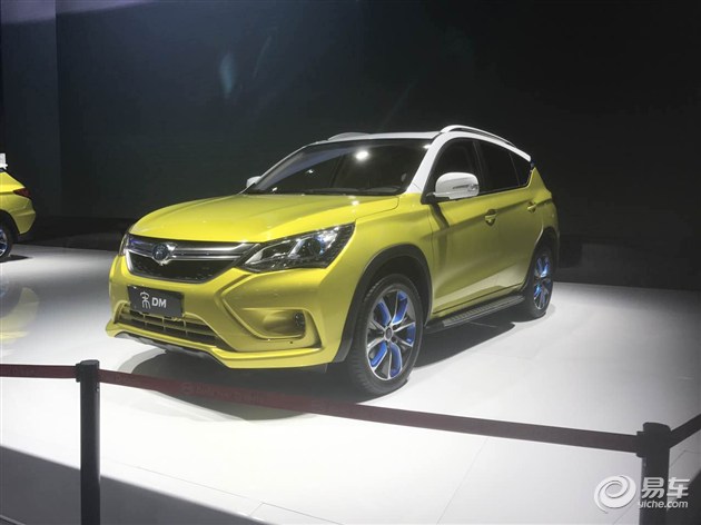 比亚迪宋EV300/DM亮相 纯电动/双模混动_易车