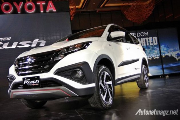 丰田Rush正式发布 搭载1.5L发动机/2018年上市_易车