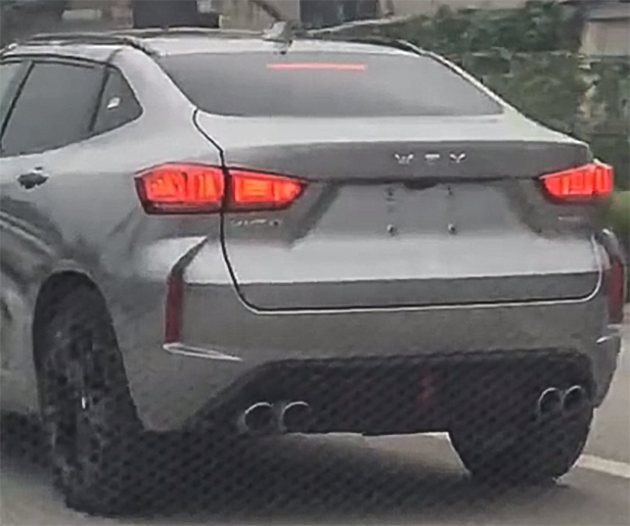 曝WEY轿跑SUV VV7x量产版谍照 延续概念车设计/2.0T动力_汽车产经网