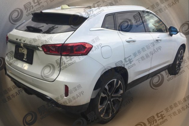 曝WEY新款VV7C谍照 中控结构大变/2018年底上市_汽车产经网