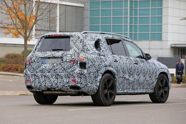 梅赛德斯-迈巴赫GLS再曝谍照 除了V8中国地区还有V12_易车