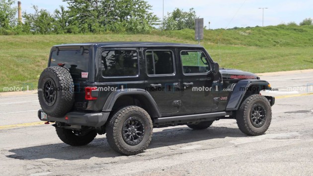 Jeep牧马人Rubicon 392 V8谍照 执行速度惊人/回应福特Bronco_易车